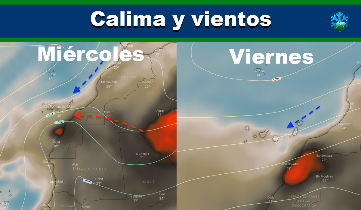 La Calima "abraza" Canarias con fuertes vientos: ¿hasta cuándo se ...