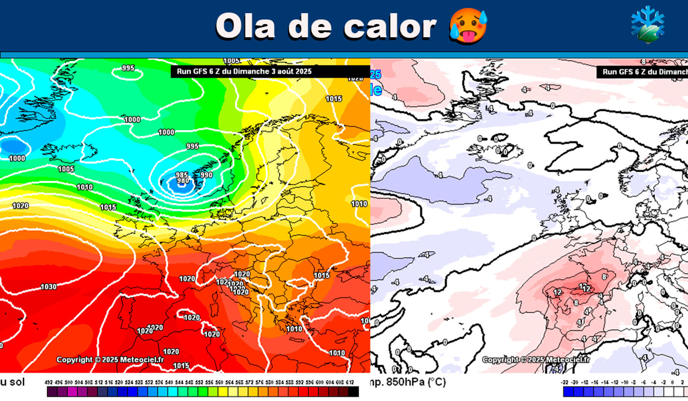 El modelo GFS rectifica: aumentan las probabilidades de que la ola de ...